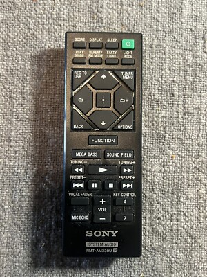 RMT-AM330U Replace Remote for Sony Audio System MHC-V50 MHC-M20 MHC-V21 ...