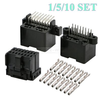 16 Polig TE Multilock 040 Auto/Kfz Steckverbinder Stecker Buchse ...