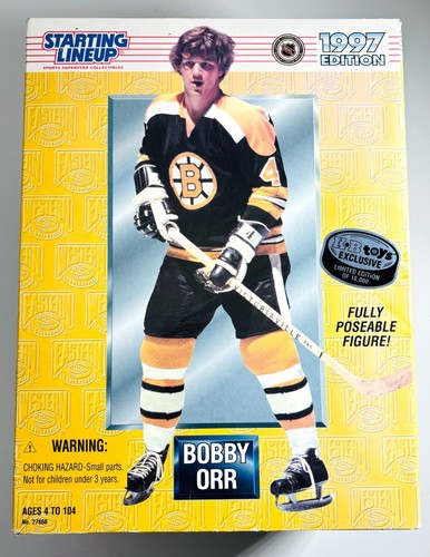 Bobby Orr 1997 12 Inch Figure Starting Lineup KB Toys Exclusive Boston ...