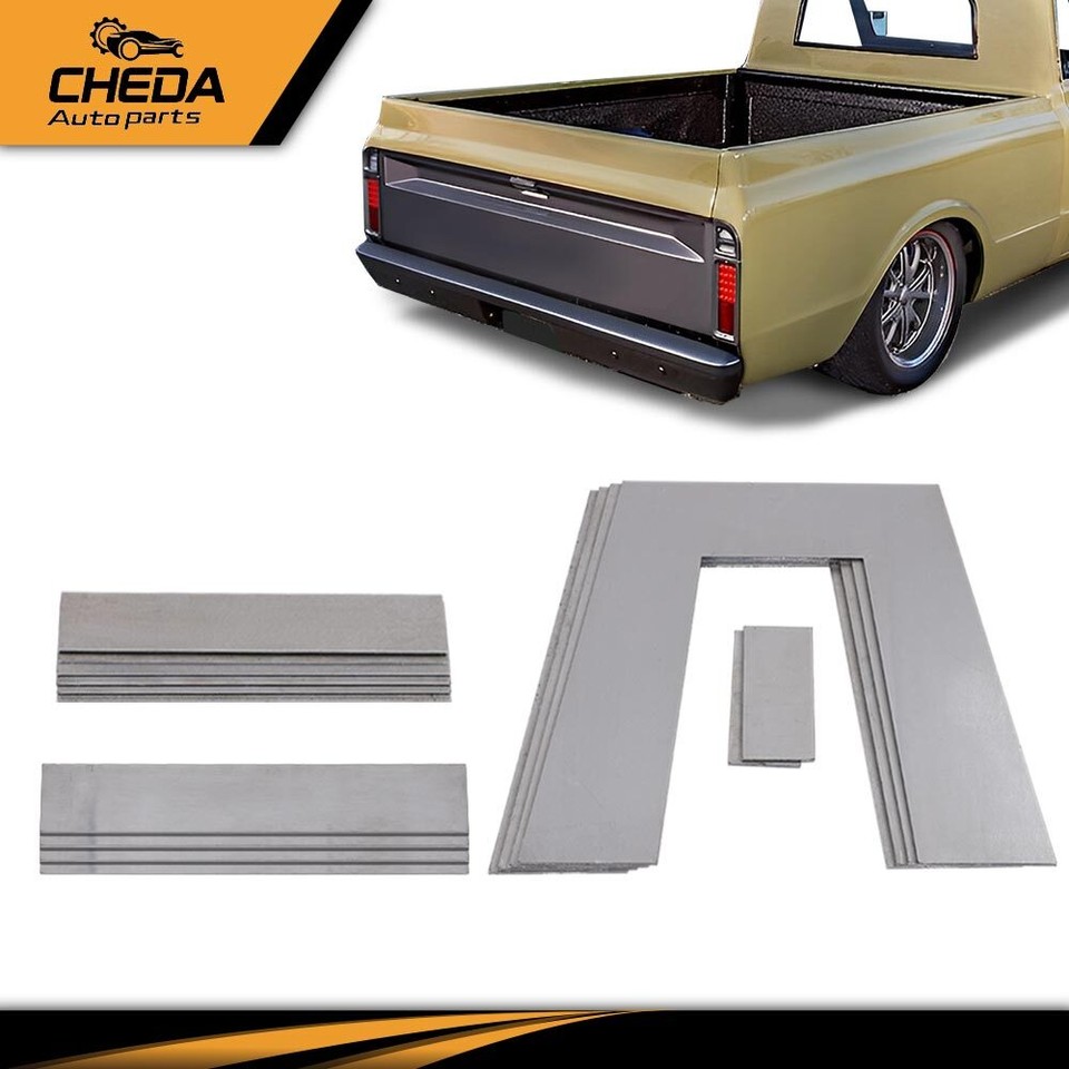 Universal Truck Weld on Under Bed Frame 10" Tall Step C Notch Kit 2 ...