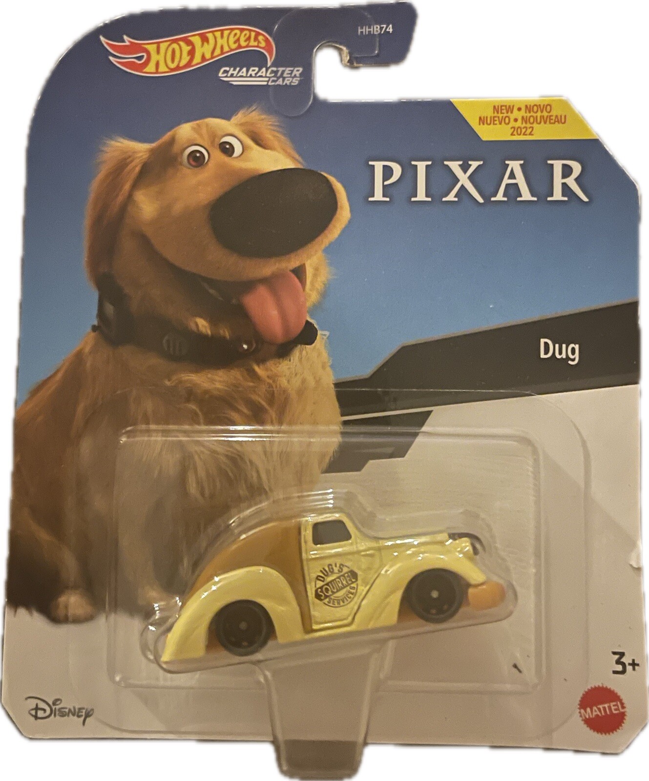 Hot Wheels Disney Pixar Dug Character Car Version New 2022 UP | eBay