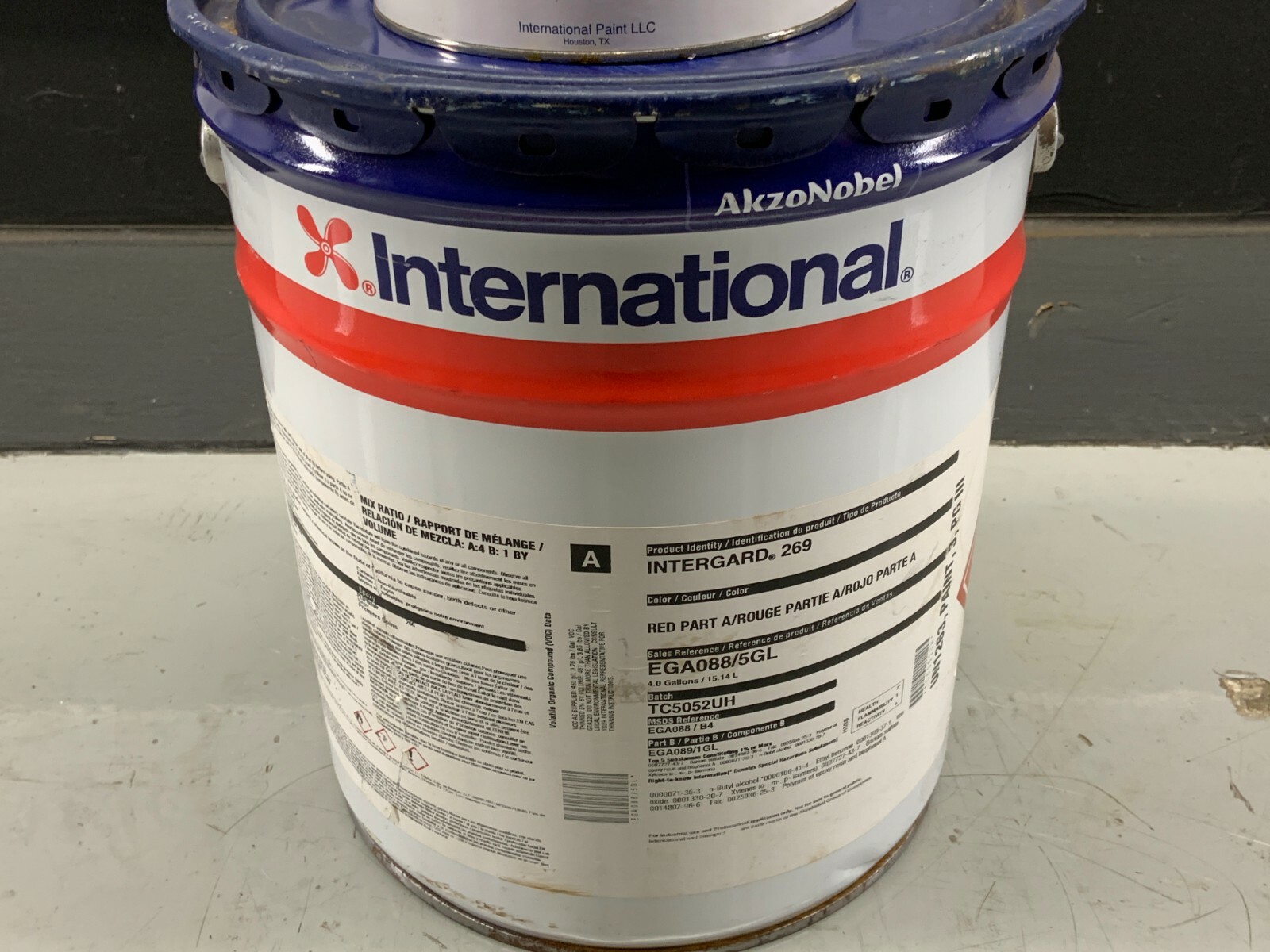 International Intergard 269, Two Component, Epoxy Primer, Red | eBay