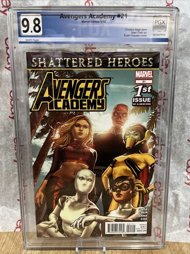 AVENGERS ACADEMY #21 WHITE TIGER Pgx Not CGC 9.8 2012 Key Issue Comic ...