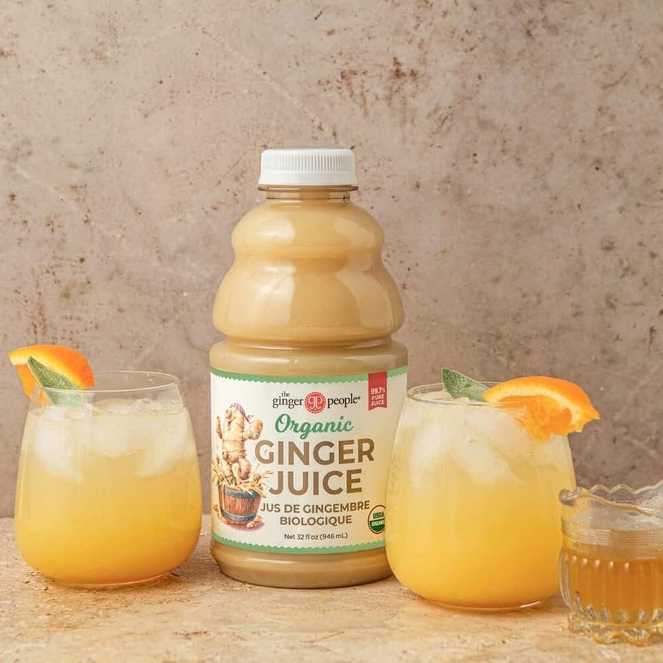 2 Pack The Ginger People Organic Ginger Juice, 99.7% Pure Ginger Juice ...
