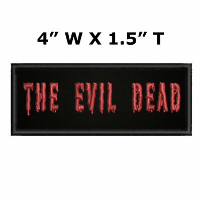The Evil Dead Horror Movie Embroidered Iron-on Patch Halloween Costume ...
