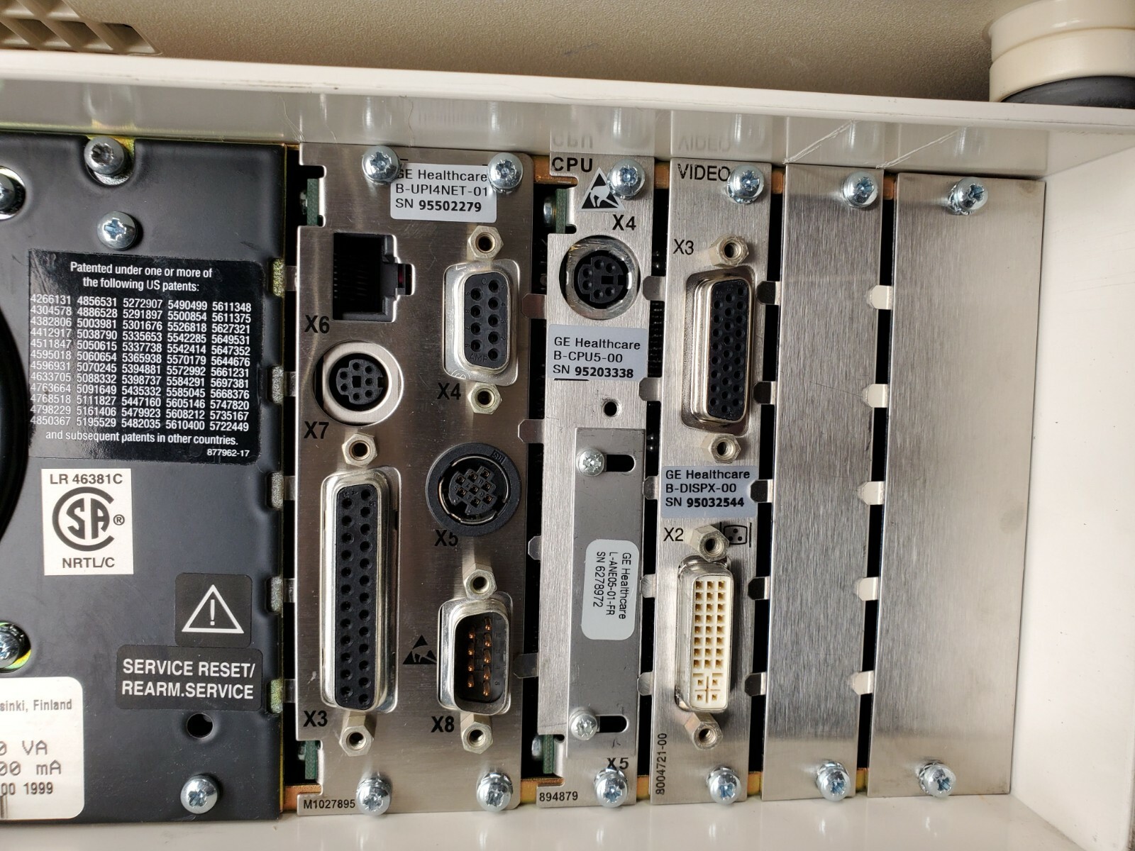 Datex-Ohmeda F-CU8..05 Module Rack | eBay