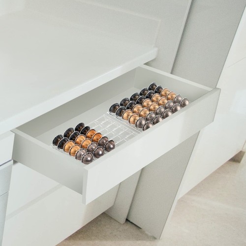 Holds 30 Pods Coffee Capsule Storage Tray Drawer Insert Organizer ...