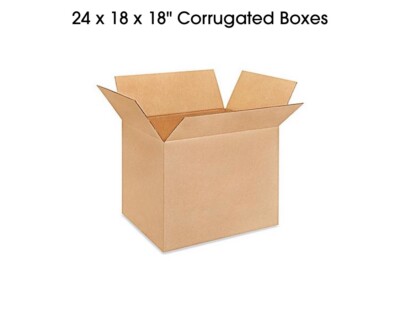 24 x 18 x 18" Corrugated Boxes - Fast Shipping | eBay