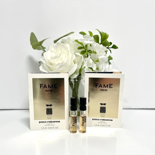 Paco Rabanne Fame Parfum Sample Spray Quantity of 2 Fragrance for Women ...