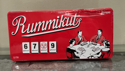 Rummikub in Retro Tin The Original Rummy Tile Game by Pressman Red New ...