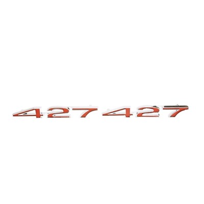67 CHEV IMPALA 427 FRONT GUARD BADGES NEW FENDER EMBLEMS PAIR 1967 ...