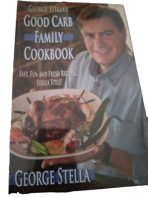 New in Factory Seal Good Carb Family Cookbook by George Stella's. | eBay