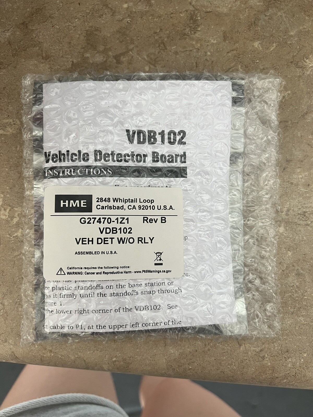 Hme VDB102R Drive Thru Intercom Vehicle Detector Board G27470 for sale ...