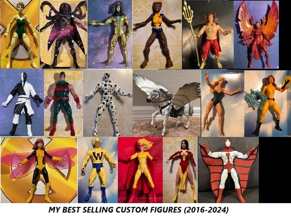Marvel Legends CUSTOM COLLEEN WING - Luke cage black widow Invisible ...
