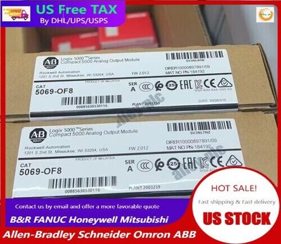 1pc NEW AB 5069-OF8 5069OF8 SER A Compact 5000 Analog Output Module A B ...