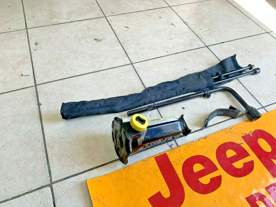 1997 - 2006 JEEP WRANGLER TJ JACK AND TOOLS SET OEM COMPLETE | eBay