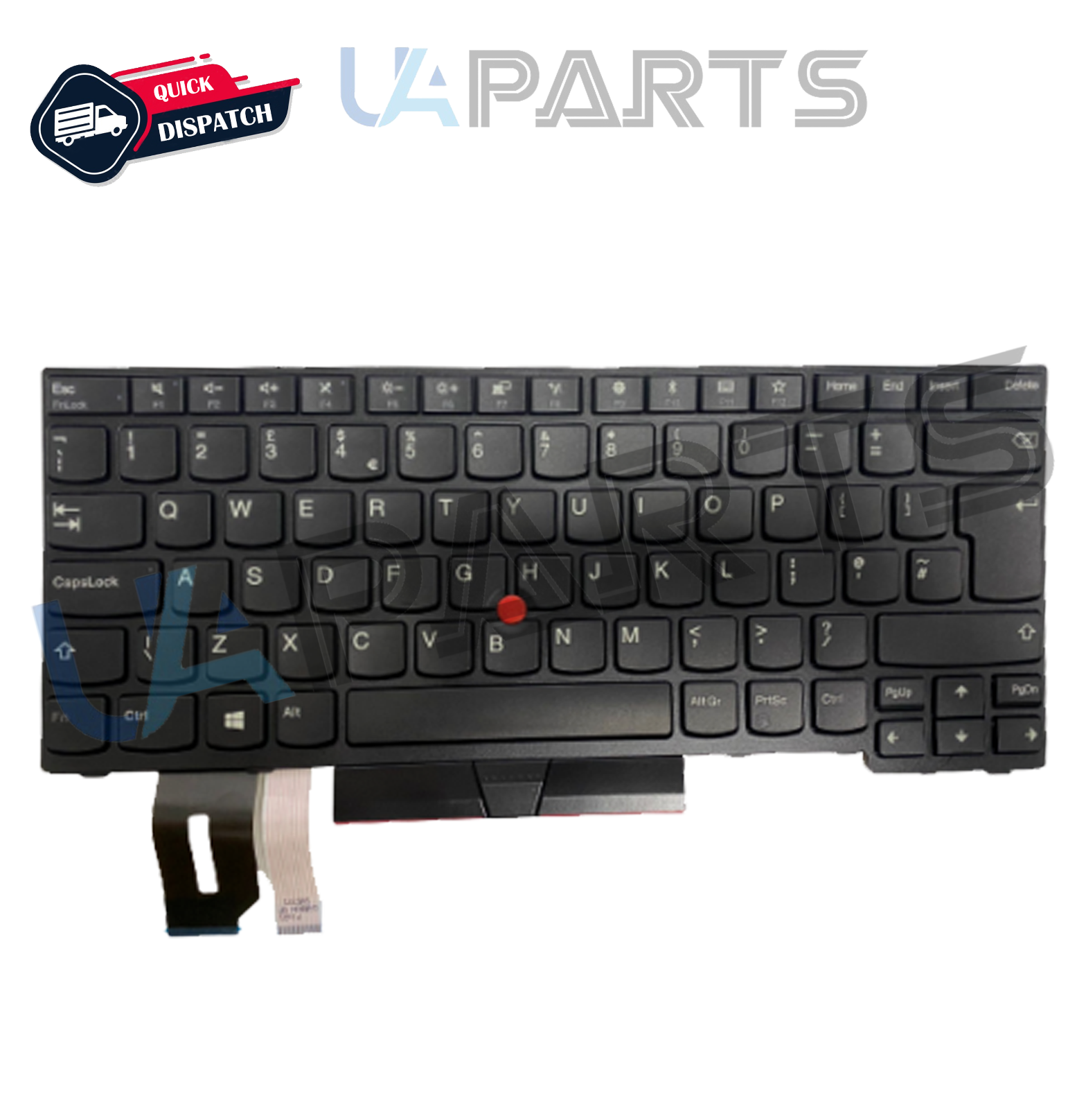 For Lenovo ThinkPad T490 T495 P43S 01YP468 UK Laptop Keyboard With ...