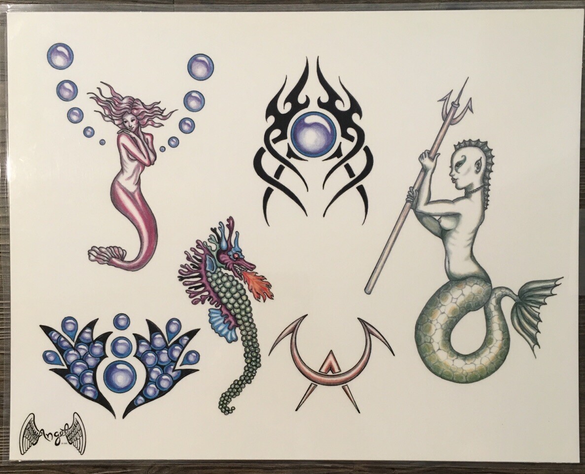 Nautical Mermaid Tattoos Sailor Tattoos And Their Meanings