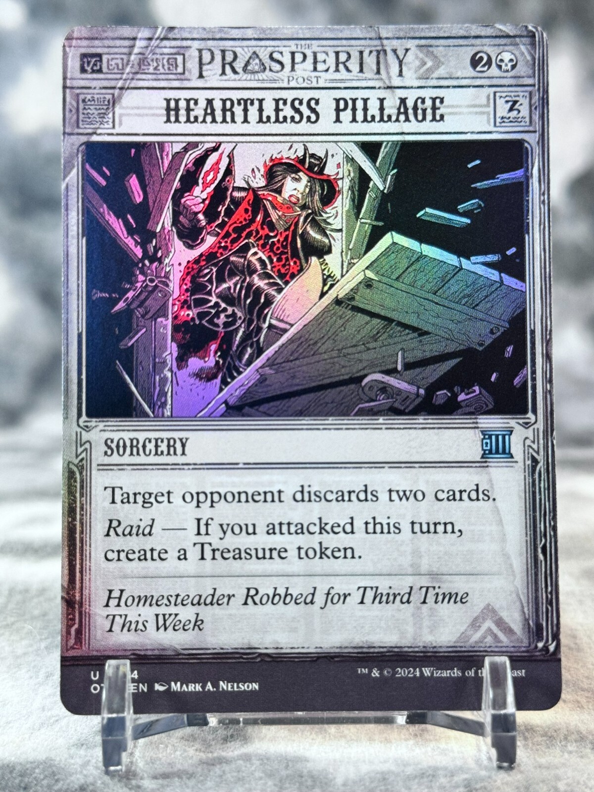 Heartless Pillage - MTG: Outlaws of Thunder Junction - Foil | eBay