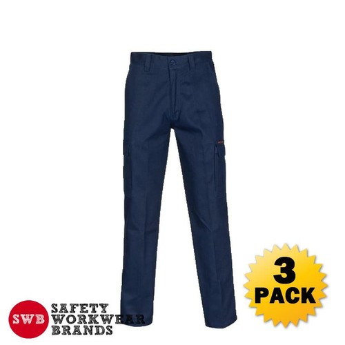 3 x DNC Workwear Middle Weight Cotton Twill Double Slant Cargo Pants ...
