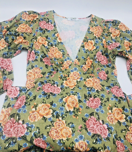 SHOWPO size 12 maxi-dress floral V neck | eBay