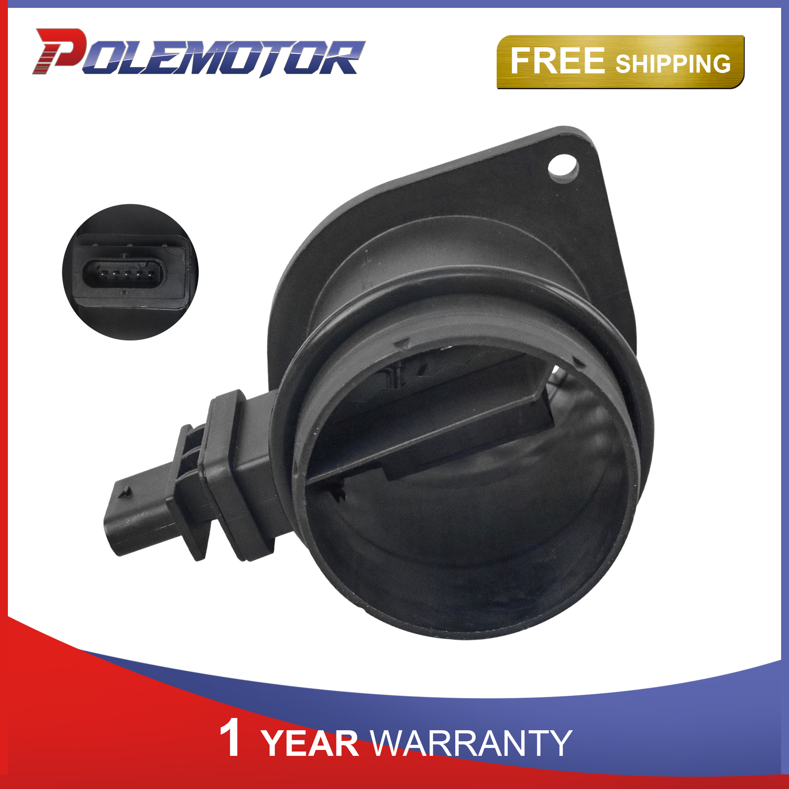 MAF Meter Air Flow Sensor For 07-10 Mini Cooper R55/R56/R57 1.6L 0 280 ...