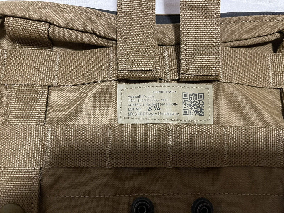 Eagle/ Propper Ind. USMC FILBE Assault Pouch Coyote Brown MOLLE CIF ...