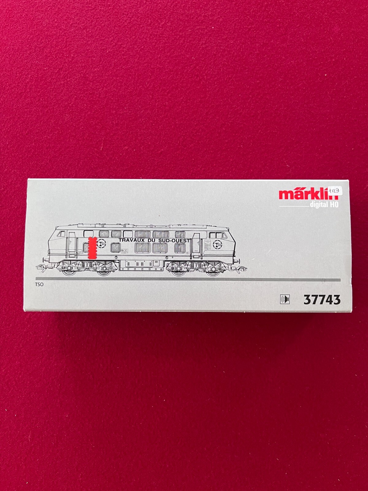 Marklin HO 37743 Diesel Hydraulic Locomotive BR 216 Travaux du Sud ...