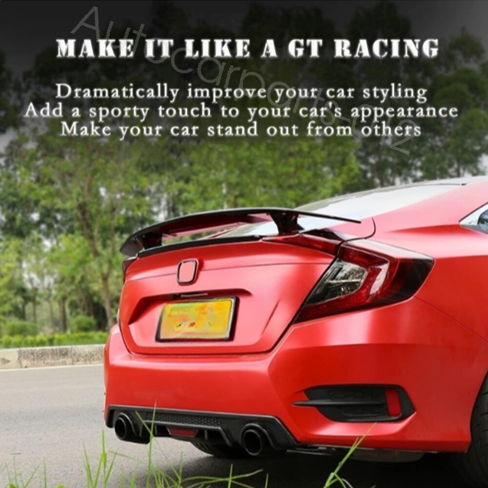 46'' Rear Trunk Spoiler GT Style Carbon Style For Mercedes Benz SL55 ...