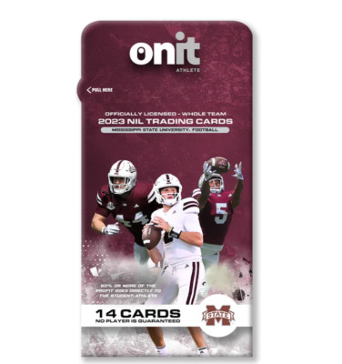 🏈 Pick your single card 2023 ONIT Mississippi State Bulldogs Football ...
