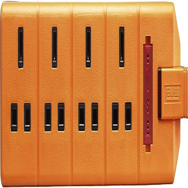 Heavy Duty Re-Wireable Trailing 4 Gang Extension Plug Socket with ...