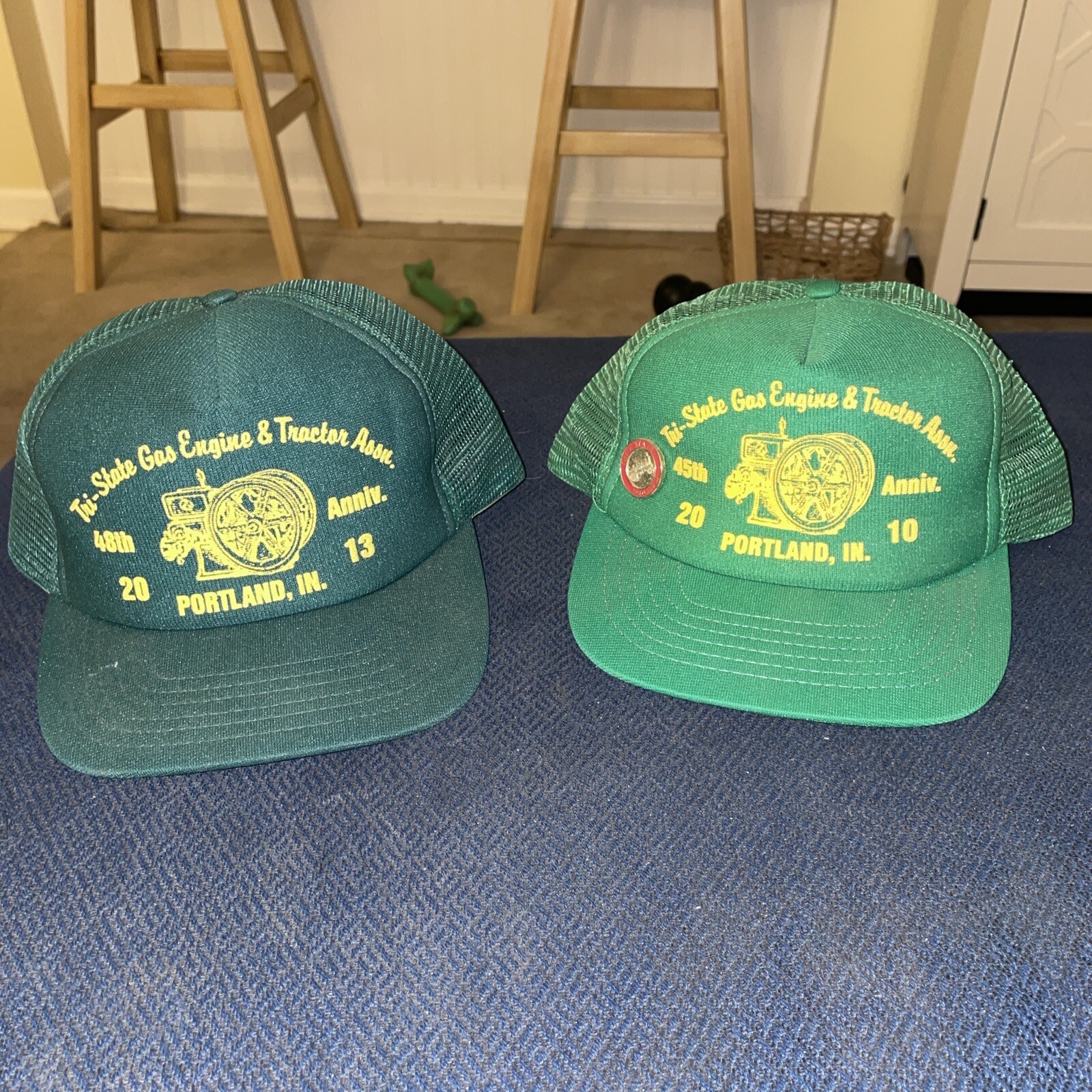 Tri State Gas Engine Tractor Anniversary Hats Lot Of … - Gem