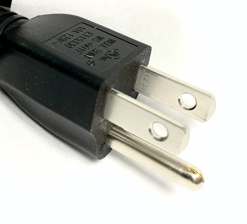 6ft Well Shin 18 AWG 10A 125V WS-001F WS-002 E115330 Power Cord Cable ...