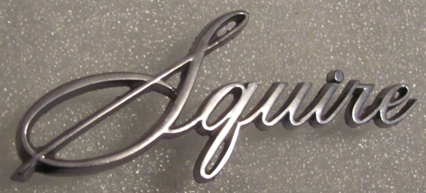 1970 FORD COUNTRY SQUIRE WAGON EMBLEM BADGE FLAG FoMoCo OEM FACTORY ...