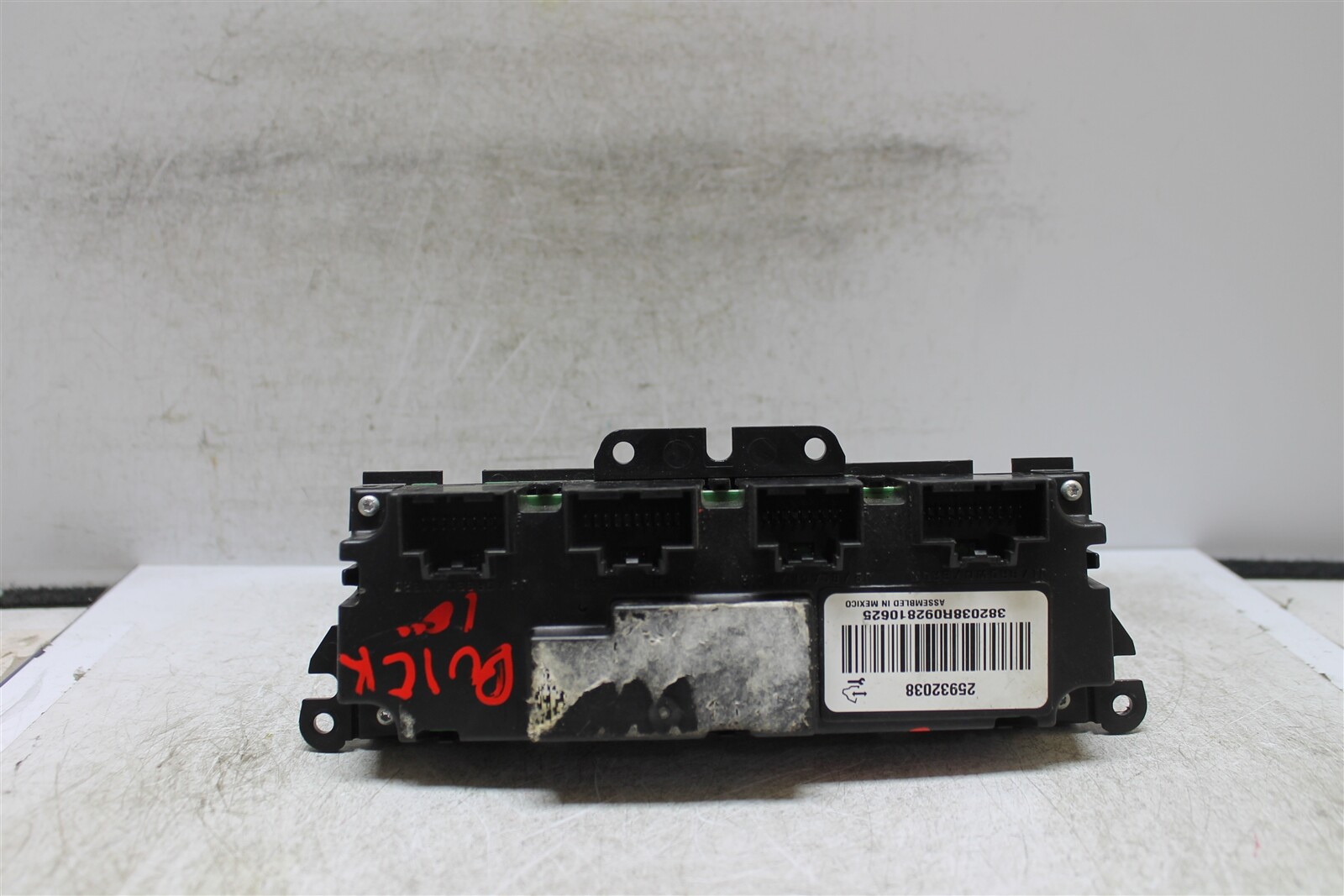 2008-2012 Buick Enclave AC Heater Temperature Climate Control Trim OEM ...