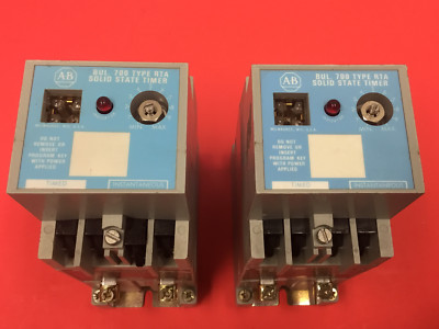 Allen-Bradley - P/N: 700-RTA00V000A1 - Solid-State Timer Relay - LOT OF ...