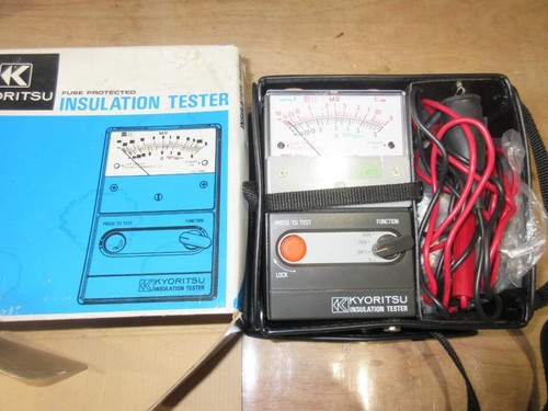 Insulation Resistance Tester KYORITSU 3112 250V 500V Mega Tester | eBay