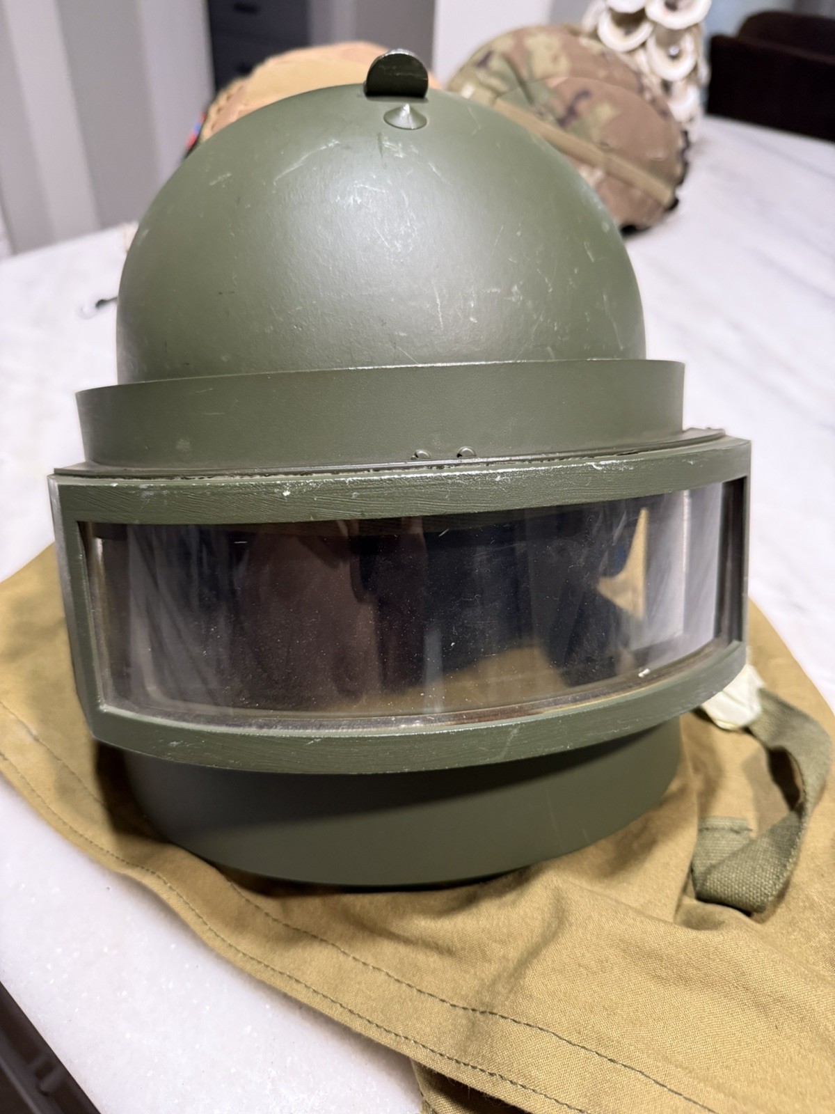 Mint Authentic Russian K6-3 6B6-3 Titanium Helmet Altyn Size 2? | eBay