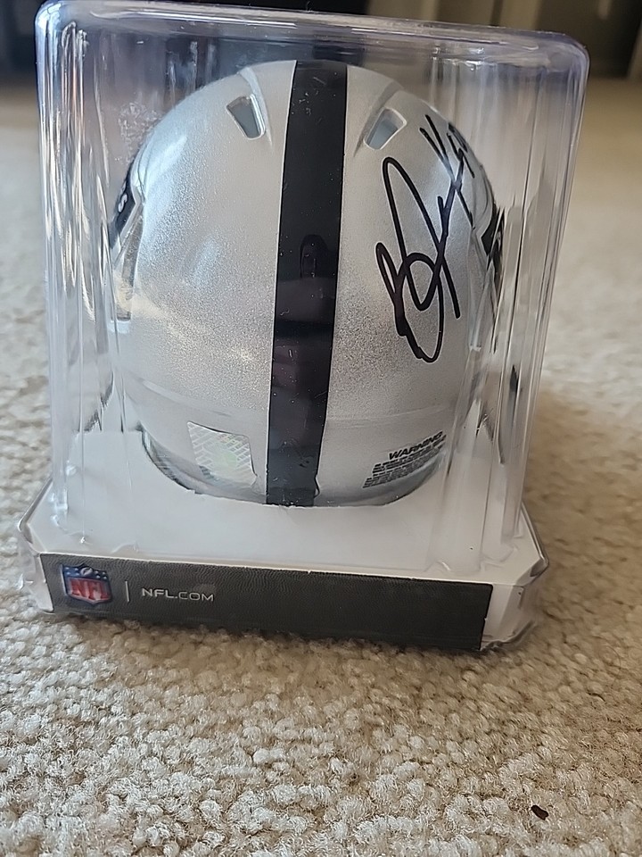 Bo Jackson Signed Oakland Raiders Mini Helmet | eBay