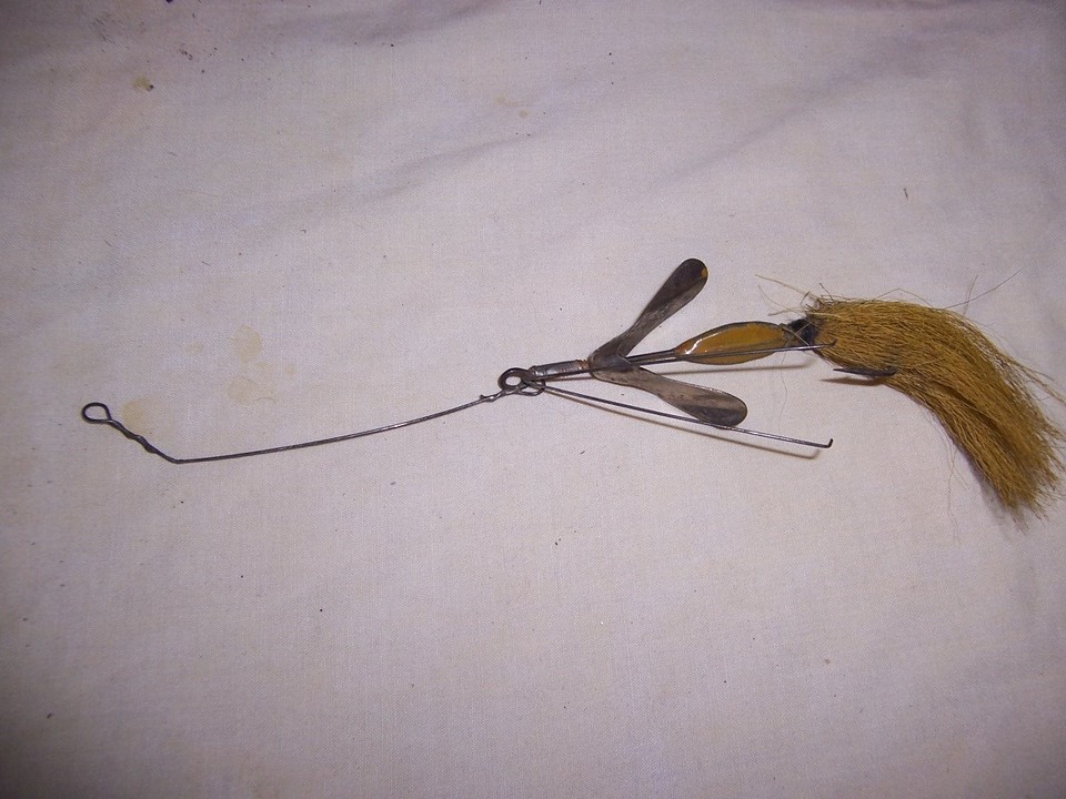 Early South Bend Spinner Weedless Wordens Bucktail | eBay