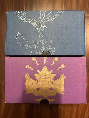 Pokemon XY base Set Xerneas Elite Trainer Box + XY Fates Collide ETB ...