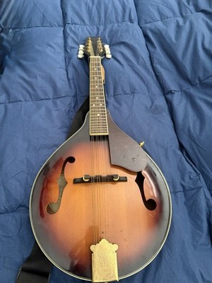 Fender FM-53S SB Mandolin – A-Style – Solid Spruce Top – Sunburst – 8 ...