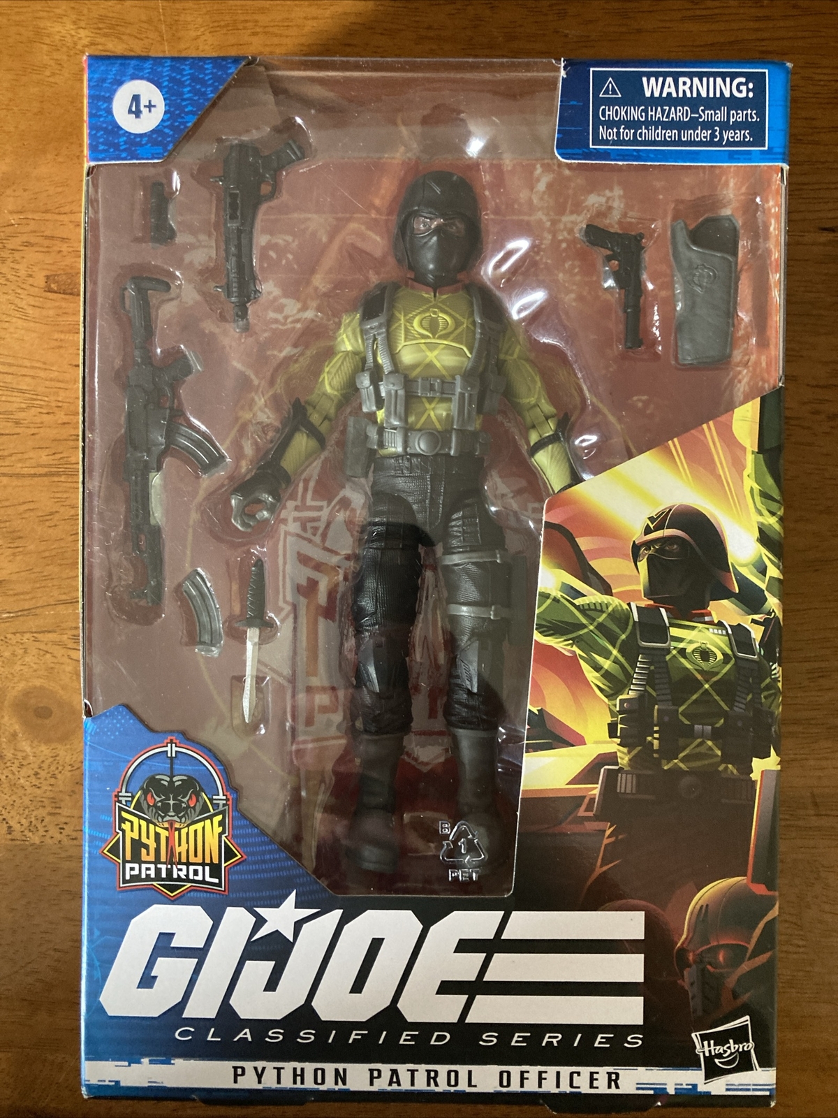 G.I. Joe Classified Series Python Patrol Officer Action Figure - F4758 ...