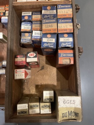Electron Tv/Radio Tubes - Emerson, Du Mont, Raytheon, CBS | eBay