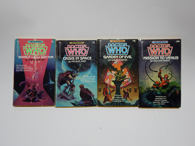 Doctor Who Find Your Fate Book Lot 1986 - 1, 2, 3, and 4 - Free ...