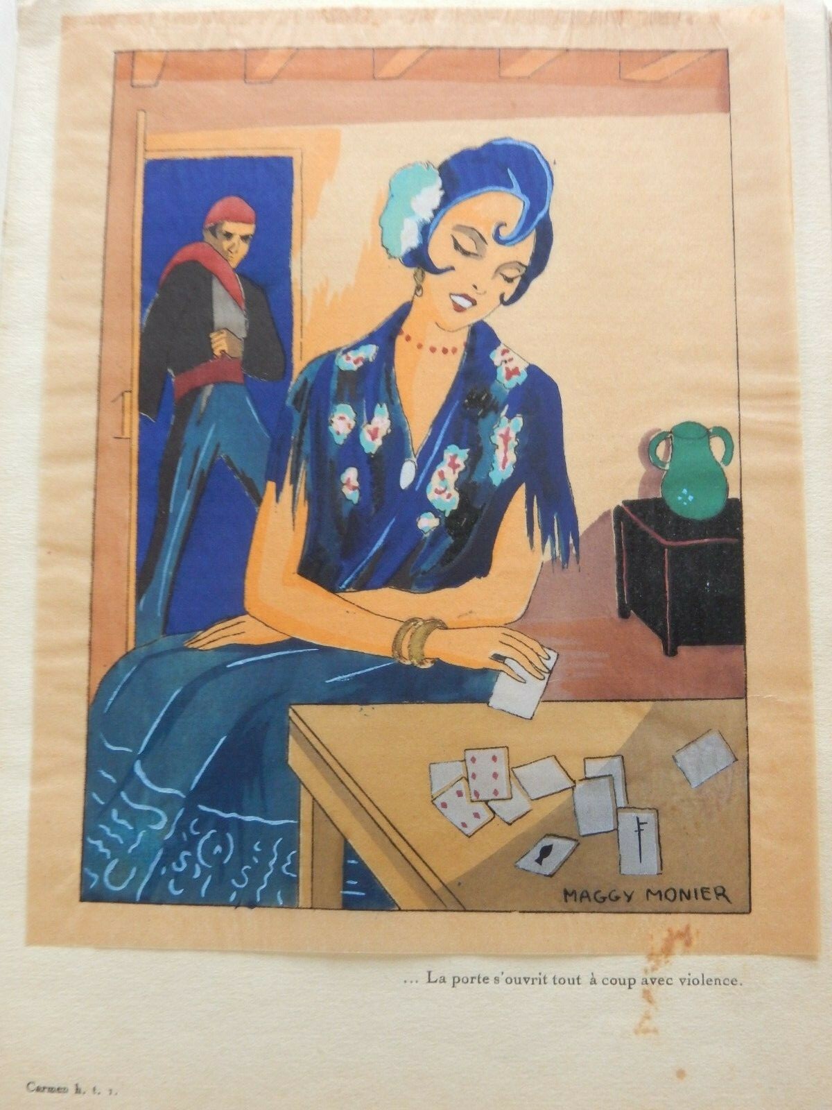 Maggy Monier, ART DECO GEM OF A BOOK CARMEN GREAT GIFT POTENTIAL | eBay