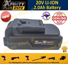 XFINITY+Plus+Li-ion+20v+2.0ah+Battery+Ferrex+Workzone+Titanium ...