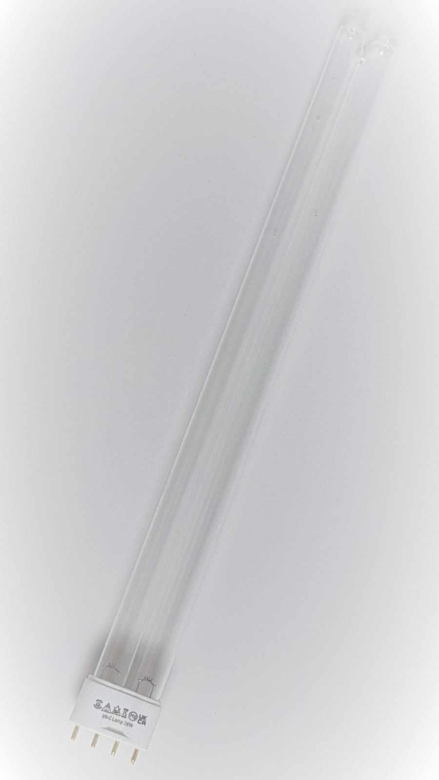 Twin Pack 36 Watt UVC Replacement UV PLL 4 Pin Light Bulbs For Pond UVC ...