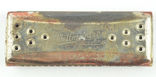 Antique German Harmonica Weltmeister Vermona 1930's Ges Gesch | eBay