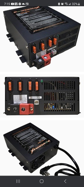 PowerMax Pm4-100lk - 110v AC to 12v DC 100 Amp Power Converter for sale ...